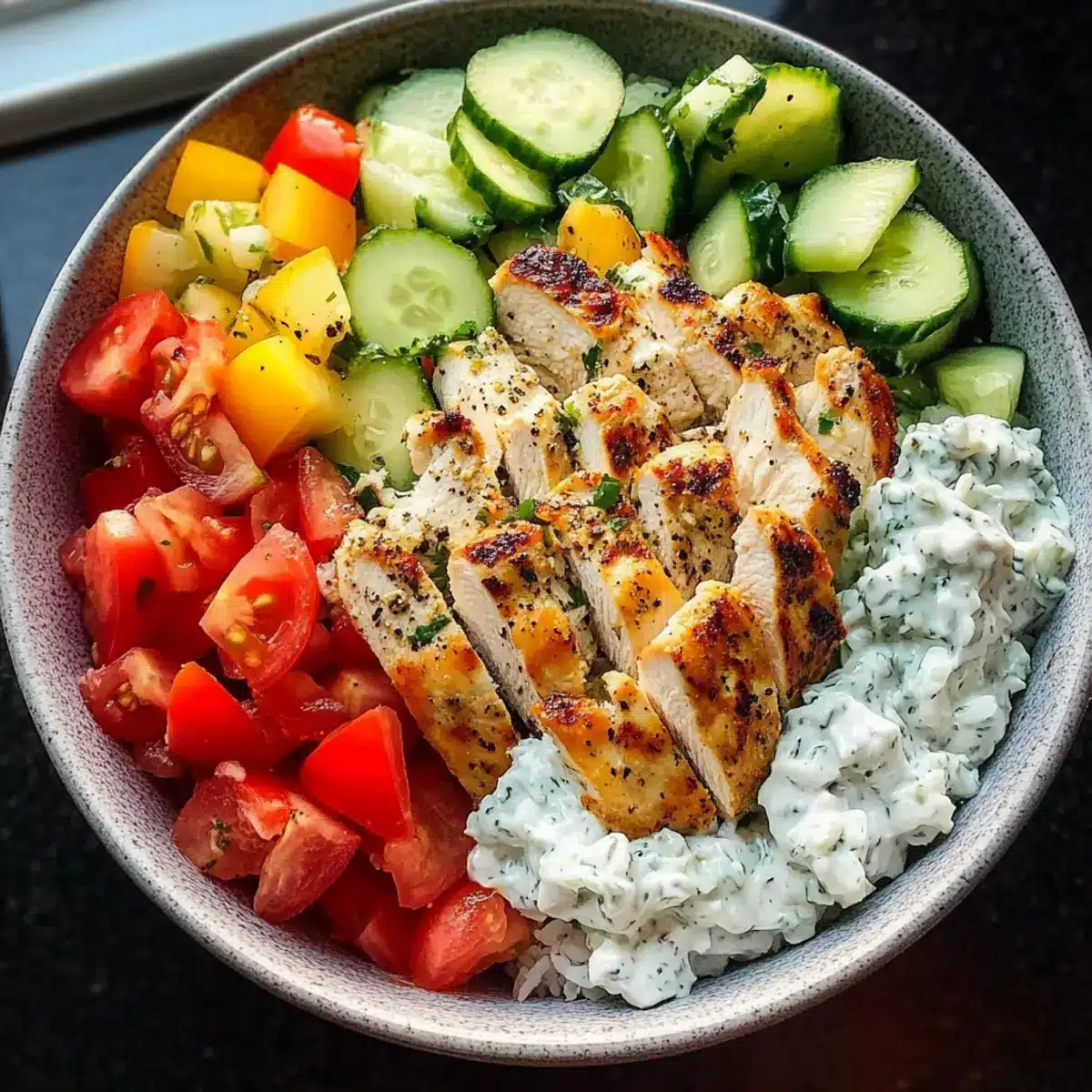 Ultimate Greek Chicken Bowls: Delicious Mediterranean Meal Prep
