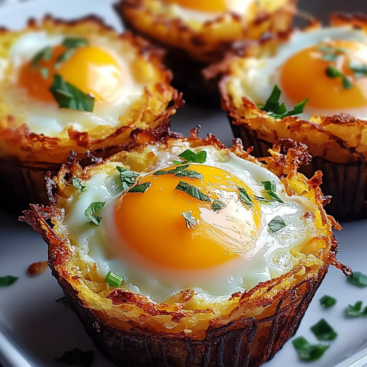 Ultimate Eggs in Crispy Hash Brown Baskets: Deliciously Customizable