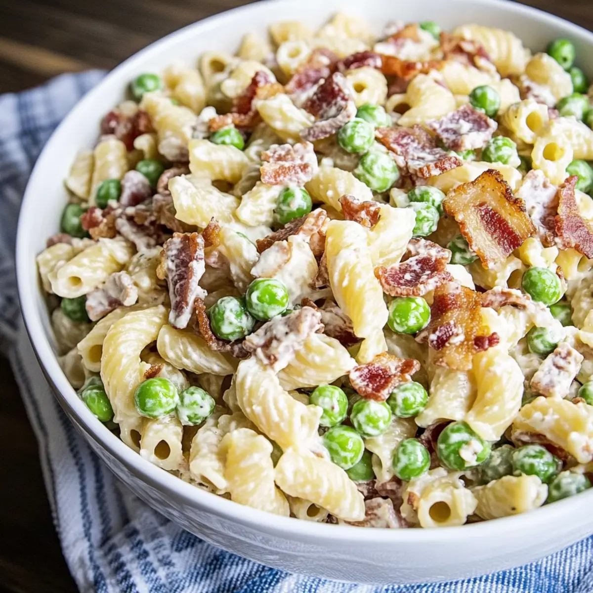 Irresistible Creamy Pasta Salad for Perfect Potlucks