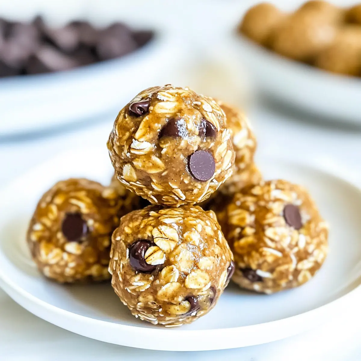 Delicious No-Bake Oatmeal Peanut Butter Energy Bites Ready in 10 Minutes