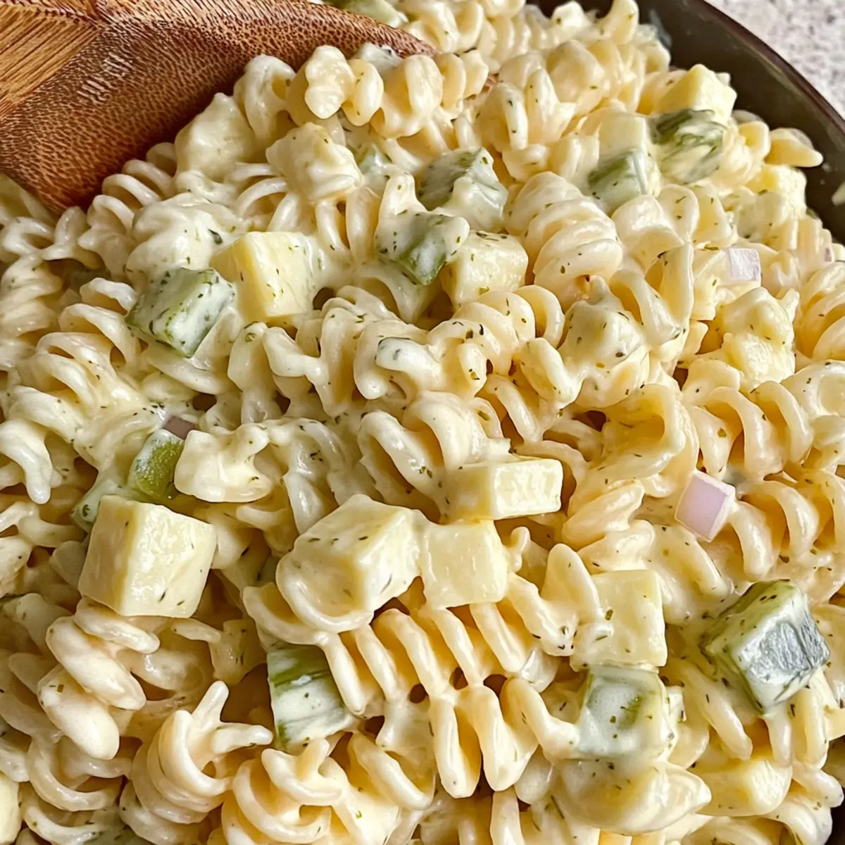 Irresistible Dill Pickle Pasta Salad That's Perfect for Summer